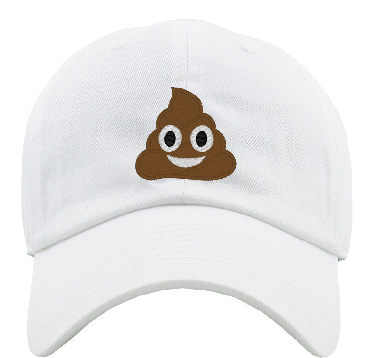 Funny Emoji Poop Premium Baseball Cap