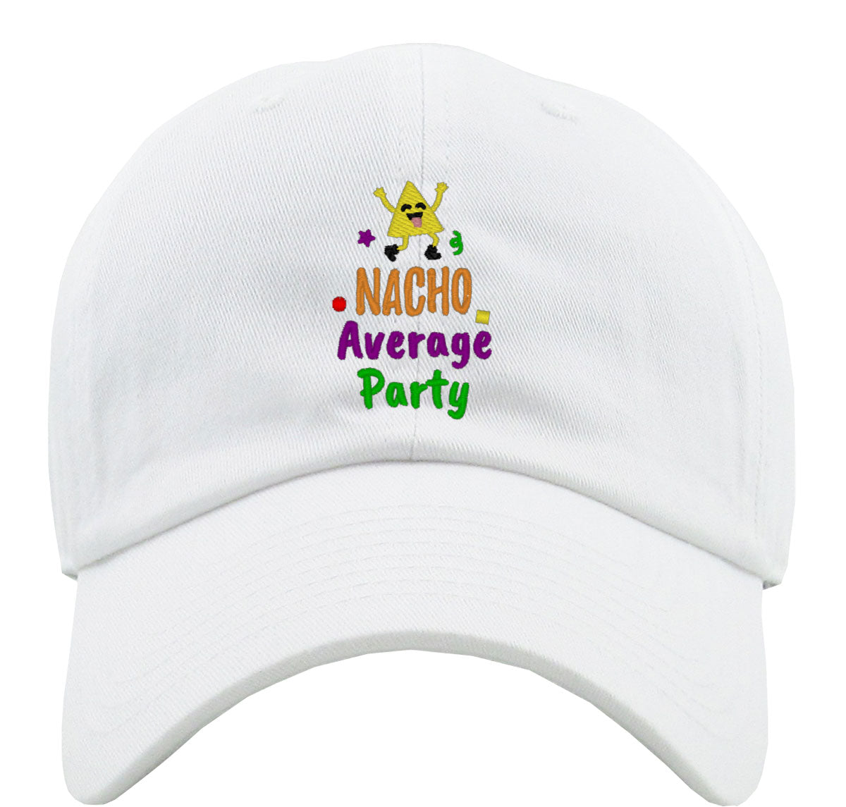 Mexico Symbols Nacho Average Party Premium Baseball Cap