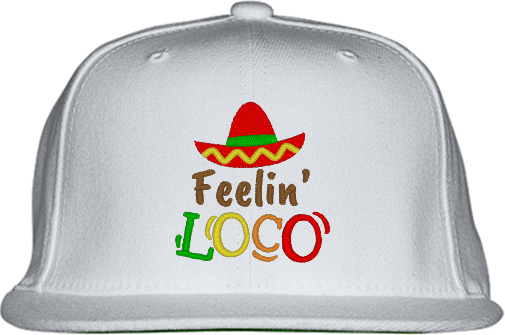 Mexico Symbols Feelin' Loco Snapback Hat