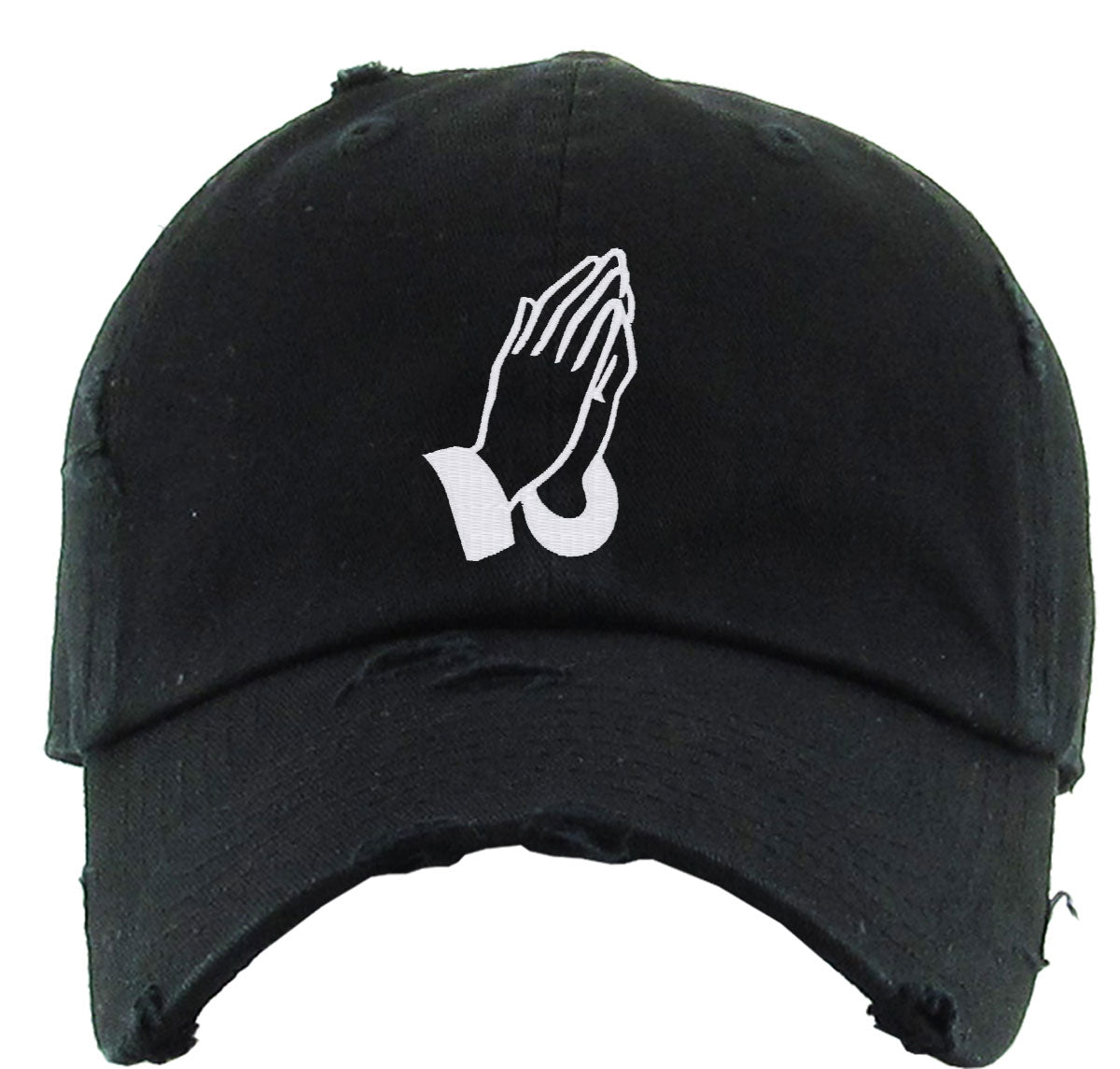 Praying Hands Vintage Baseball Cap